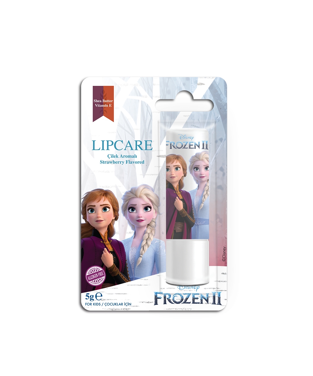 Frozen II Strawberry Flavored Lip Balm Açık Mavi